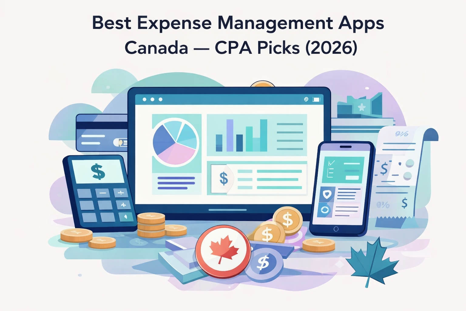 Best Expense Management Apps Canada, CPA Picks (2026) | LedgerLogic